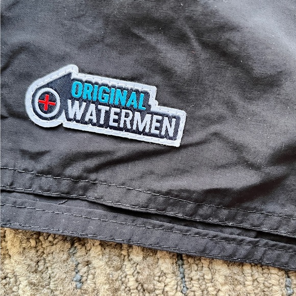 original watermen | Swim | Nwt Original Watermen Black Blue Interior ...